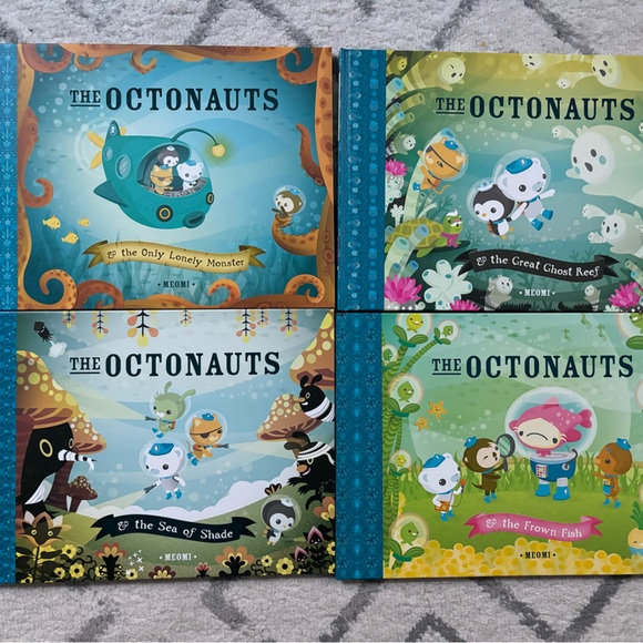 Octonauts | Toys | Octonauts Hardcover Books Set Of 4 | Poshmark